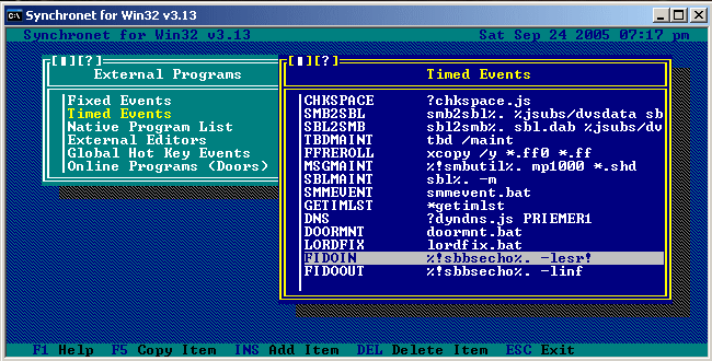 How to Set Up SBBS for Fidonet – Shadowscope